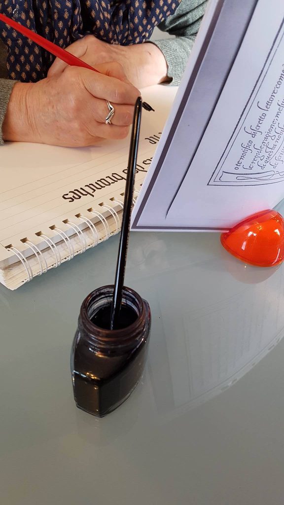 Cours de calligraphie – Calligraphie.be